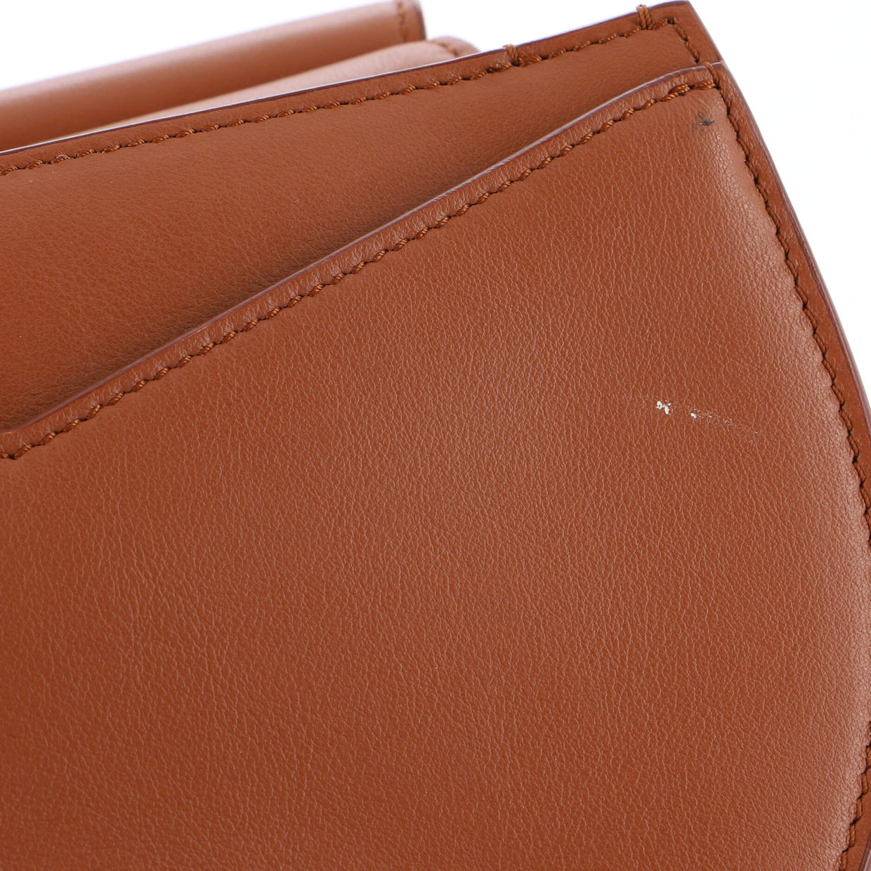 Givenchy Infinity Saddle Bag Leather Mini Brown 2104913