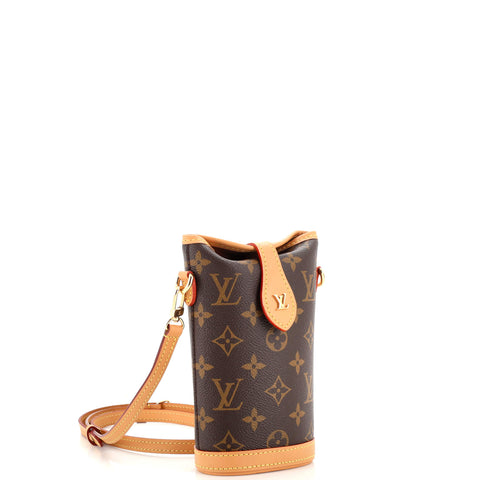 Louis Vuitton Fold Me Pouch Monogram Canvas Brown 21372125