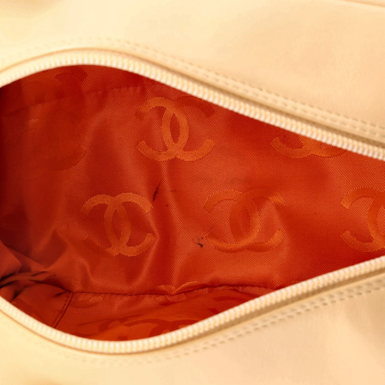 Chanel Cambon Multipocket Reporter Bag Quilted Lambskin Small Neutral ...