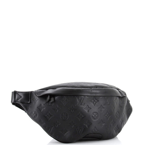 Louis Vuitton Discovery Bumbag Monogram Shadow Leather PM Black 2195191