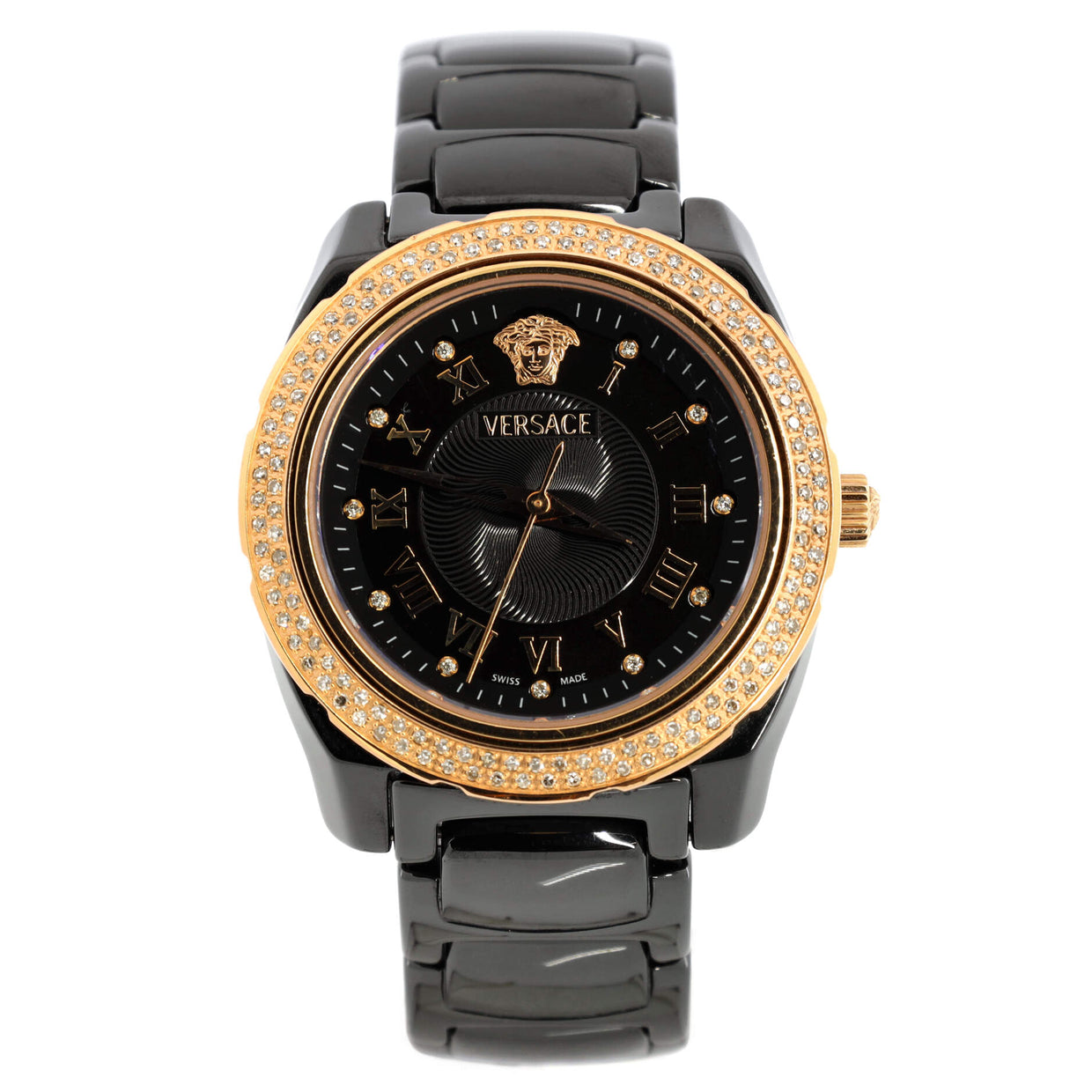 Versace One Glamour 63Q Quartz Watch Gold Plated Stainless Steel and ...