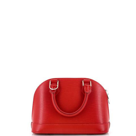 Louis Vuitton Alma Handbag Epi Leather BB Red 226050144