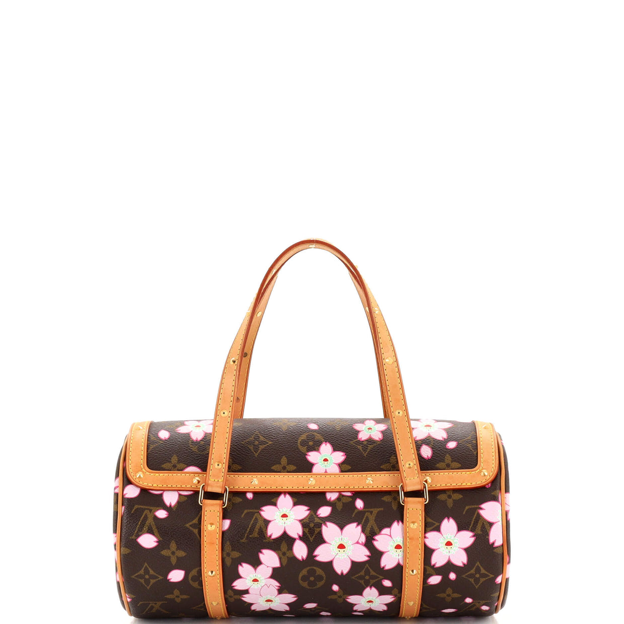 Louis Vuitton Papillon Handbag Limited Edition Cherry Blossom Monogram ...