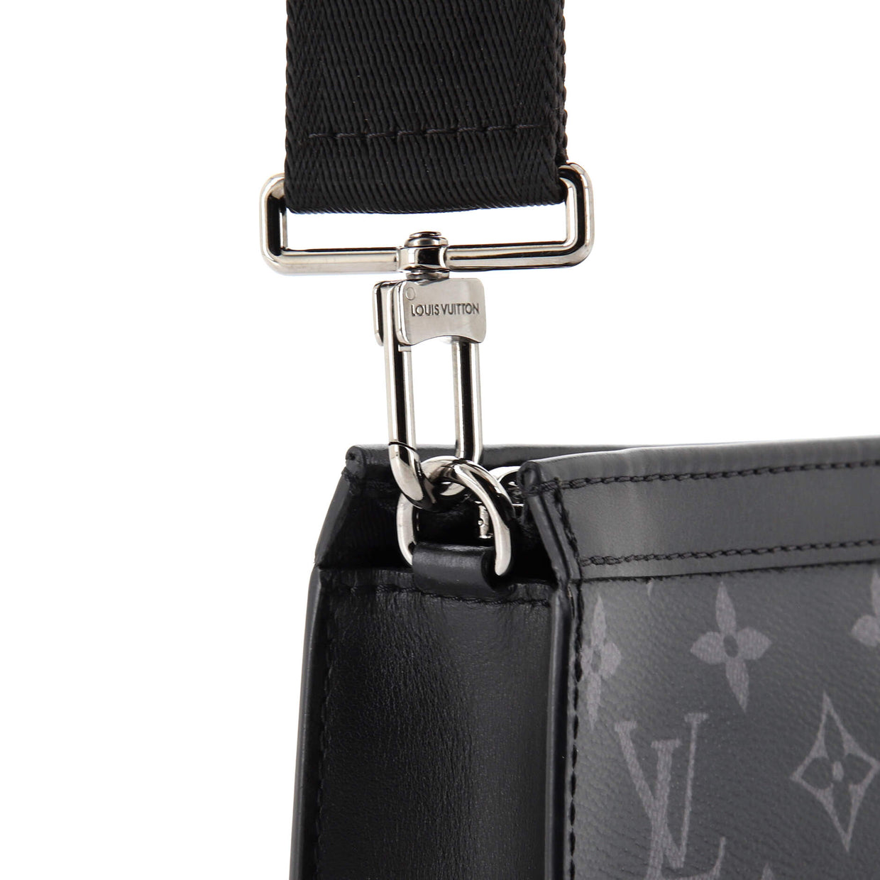 Louis Vuitton Gaston Wearable Wallet Monogram Eclipse Canvas Black 23047499