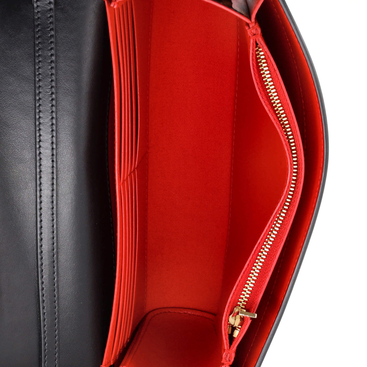 Christian Louboutin Paloma Clutch Spiked Leather Black 236331208
