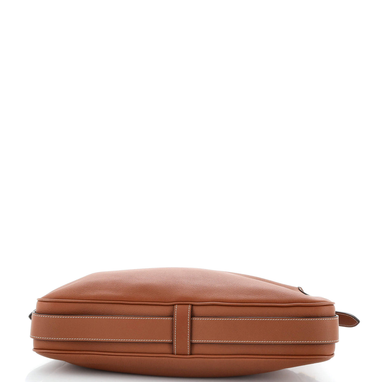 Celine Romy Shoulder Bag Leather Medium Brown 2418721