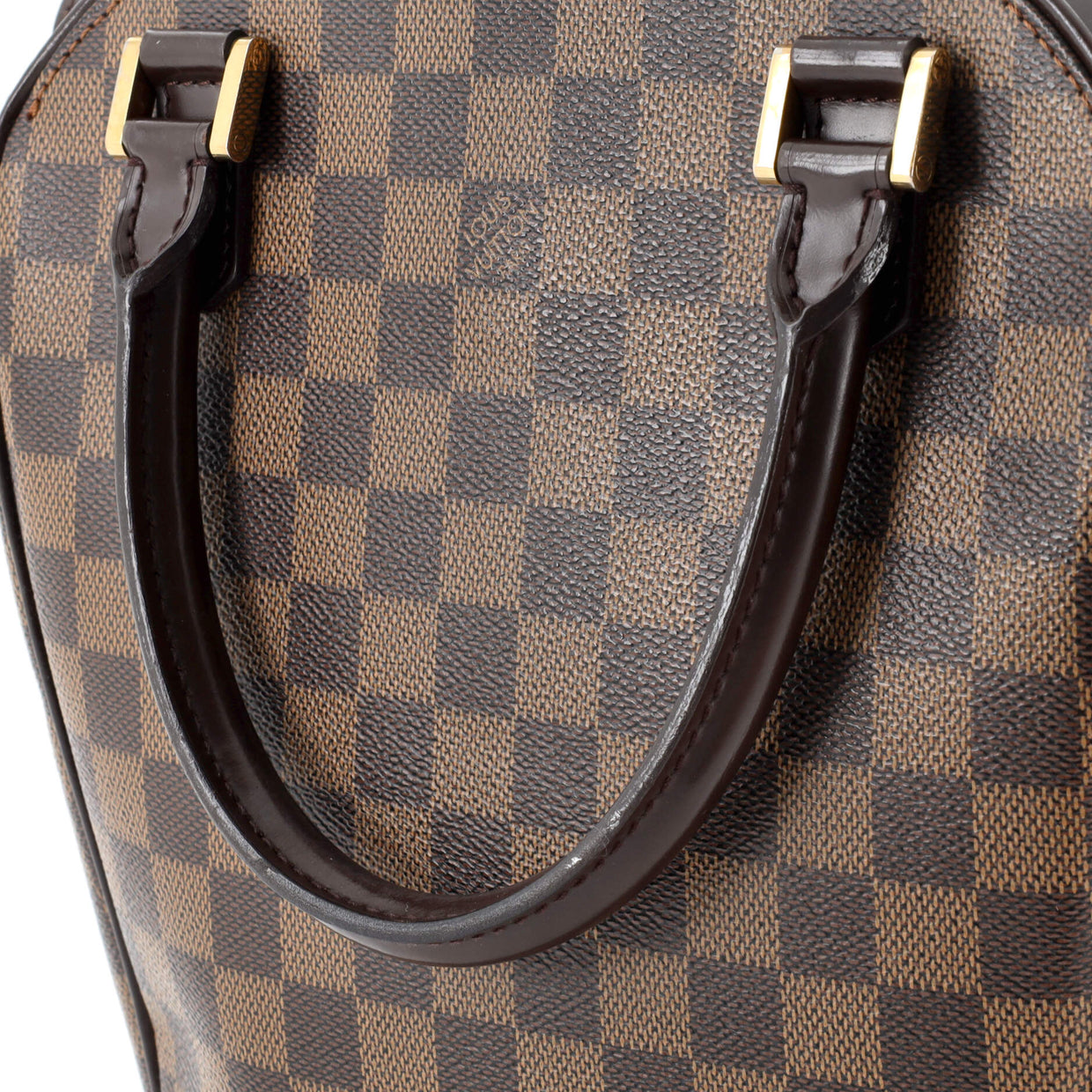 Louis Vuitton Sarria Handbag Damier Vertical Brown 243743108