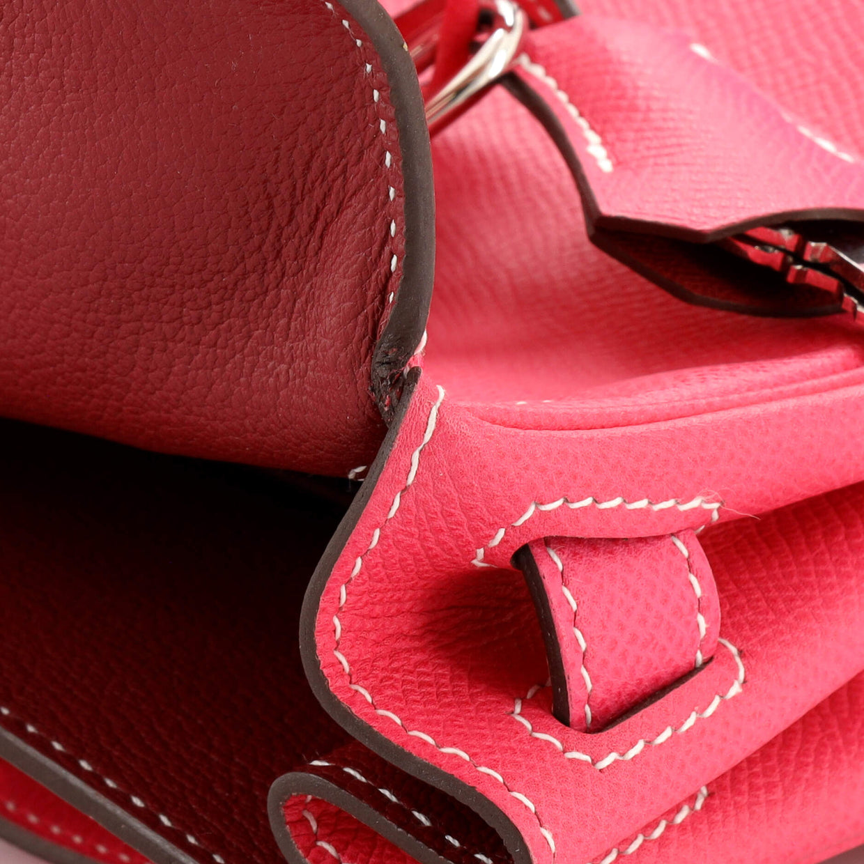 Hermes Candy Kelly Handbag Epsom 28 Pink 24584277