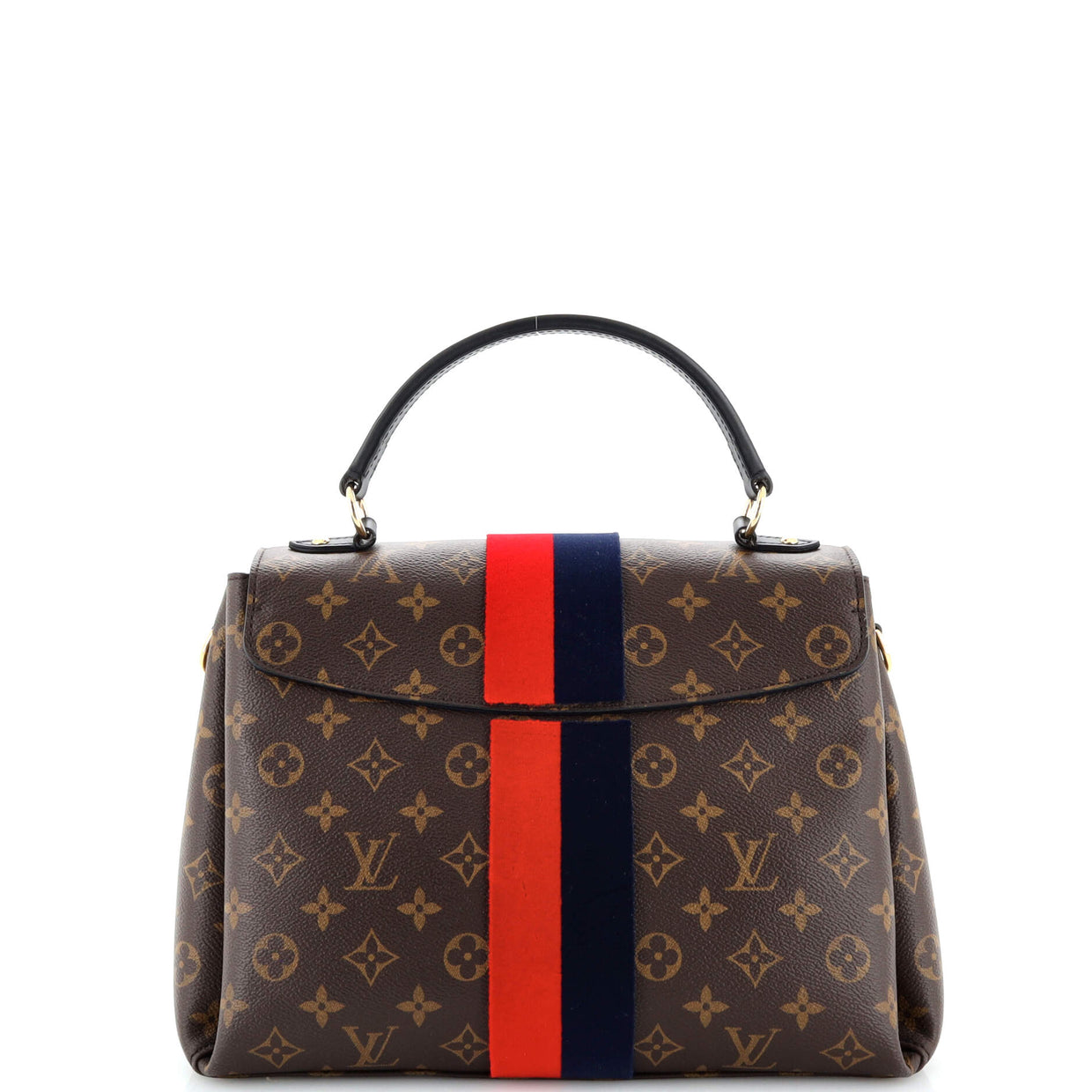 Louis Vuitton Georges Handbag Monogram Canvas MM Brown 2462691