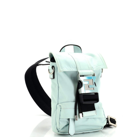 Fendi Fendiness Backpack Nylon Mini Blue 24788710