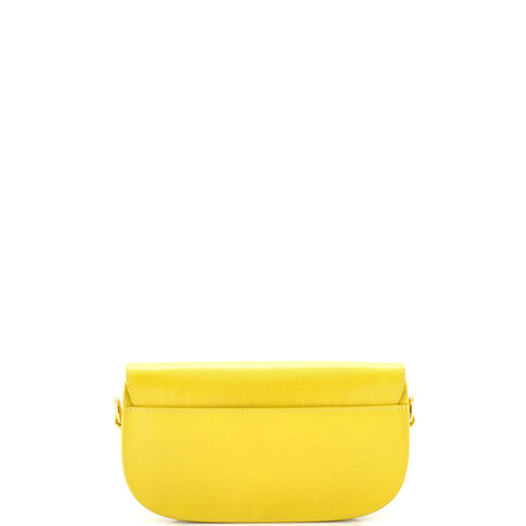 Christian Dior Bobby Flap Bag Leather East West Yellow 2515781