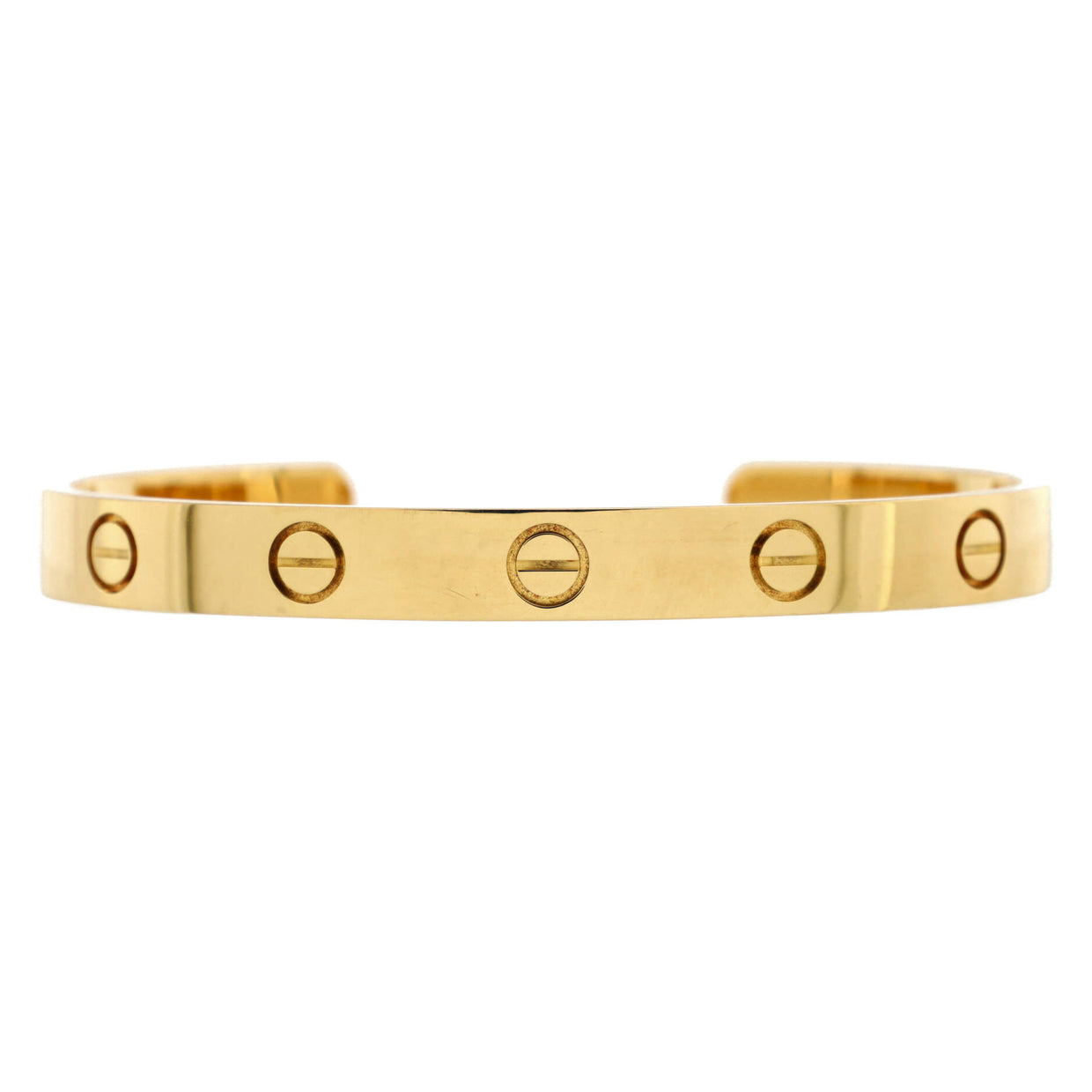 Cartier Love Cuff Bracelet 18K Yellow Gold Yellow gold 25175413