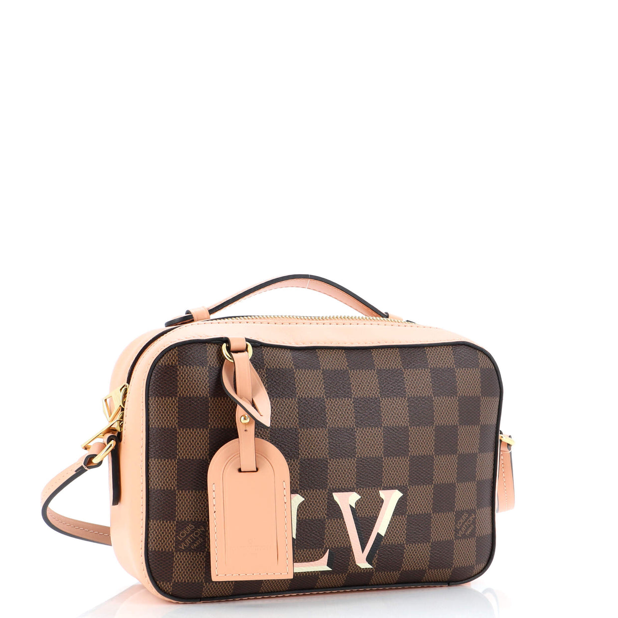 Louis Vuitton Santa Monica Crossbody Bag Damier Brown 25327665