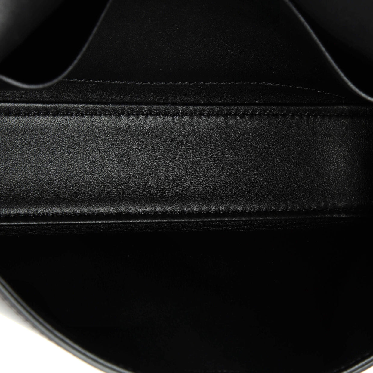 Celine Triomphe East-West Shoulder Bag Smooth Calfskin Black 25370137