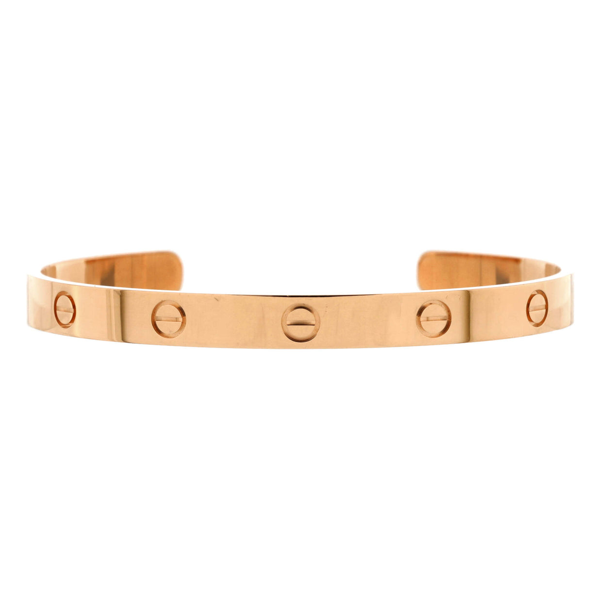 Cartier Love Cuff Bracelet 18K Rose Gold Rose gold 2537141