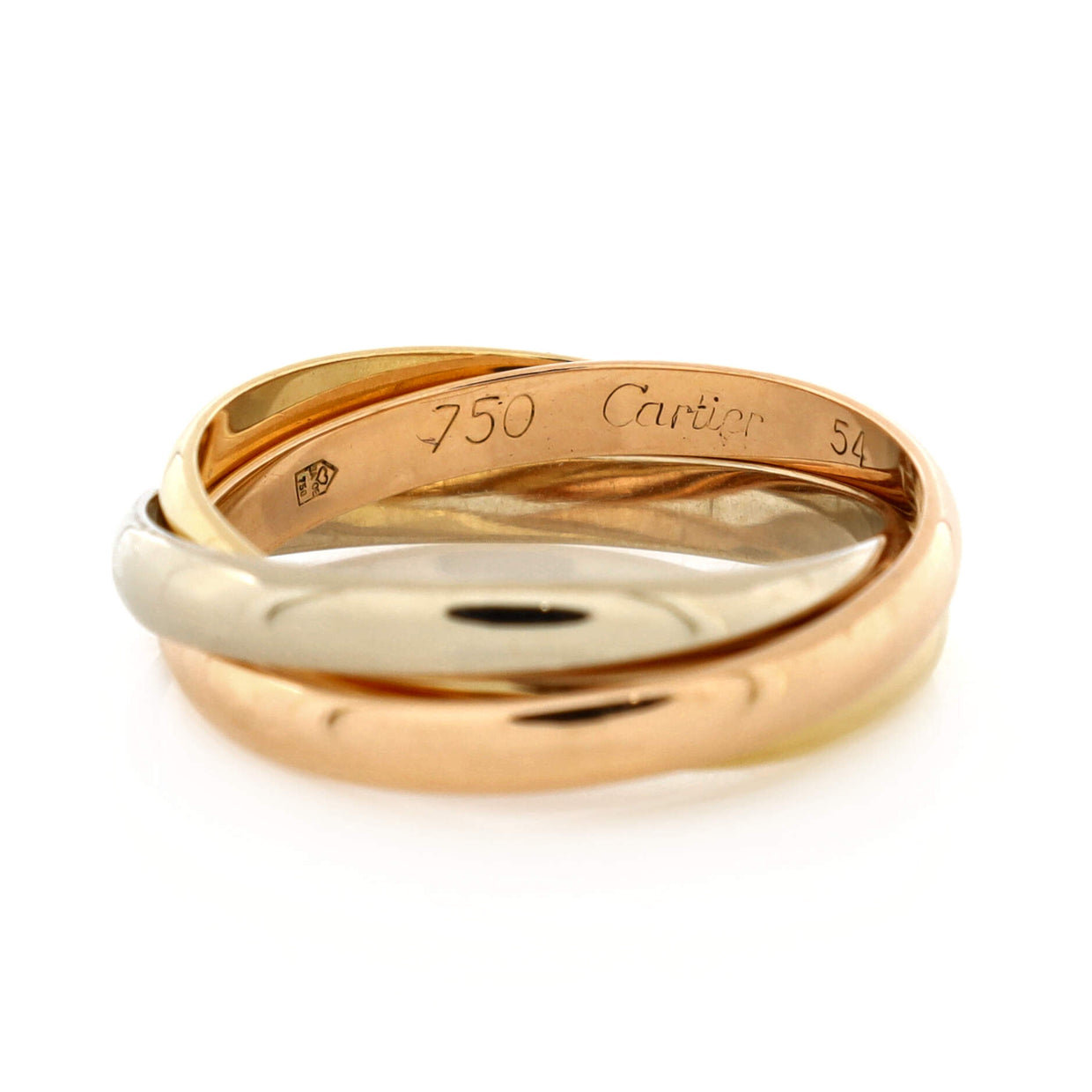Cartier Trinity Ring 18K Tricolor Gold Small Tricolor gold 25373136