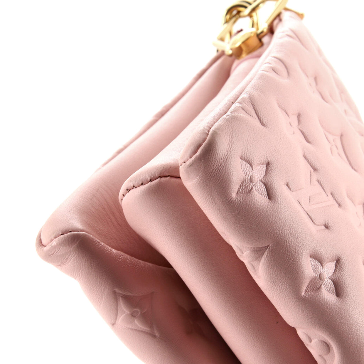 Louis Vuitton Coussin Bag Monogram Embossed Lambskin PM Pink 2553922