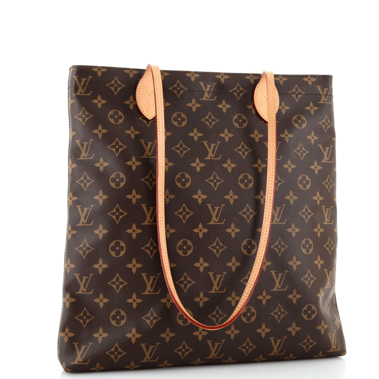 Louis Vuitton Carry It Tote Monogram Canvas Brown 2582788