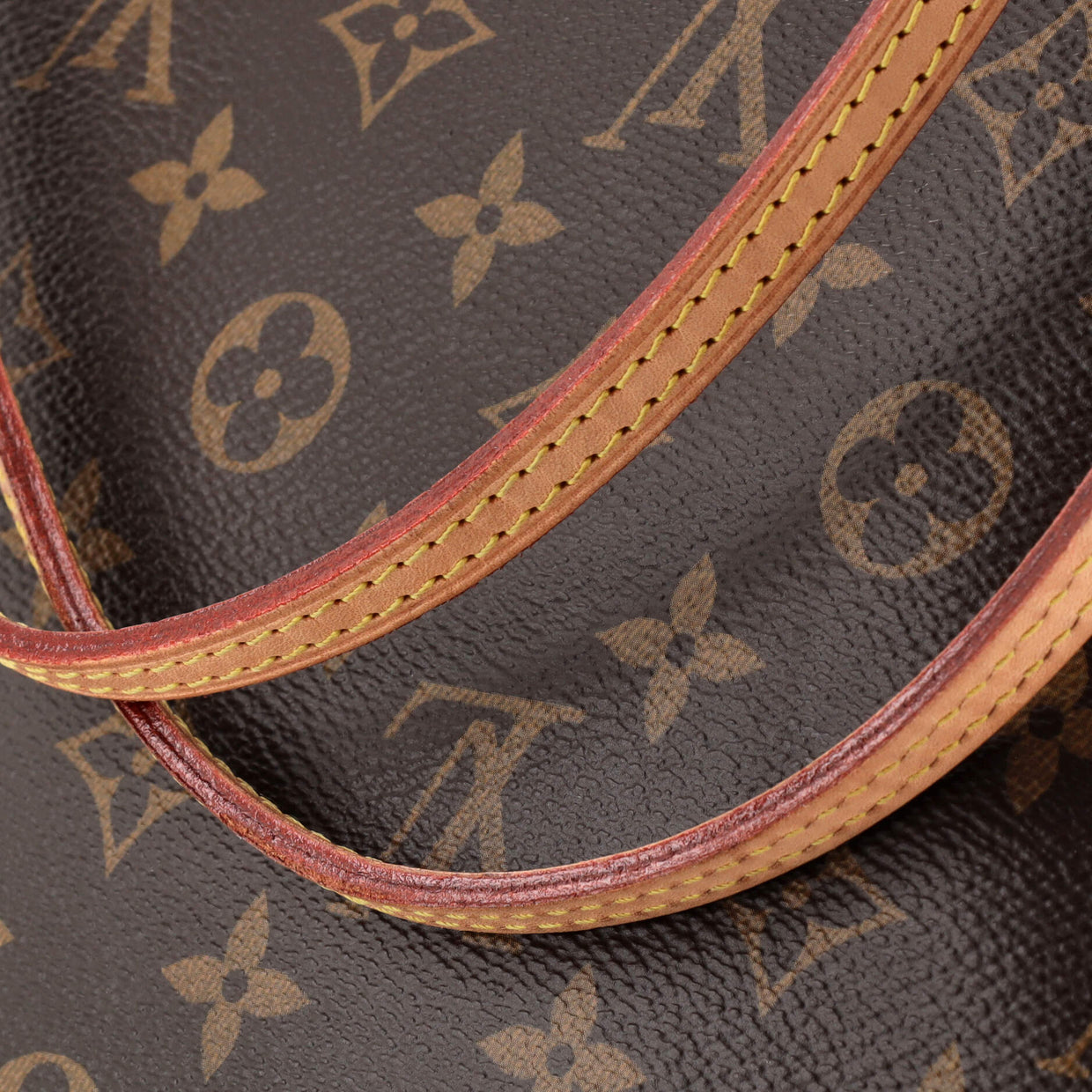 Louis Vuitton Carry It Tote Monogram Canvas Brown 2582788