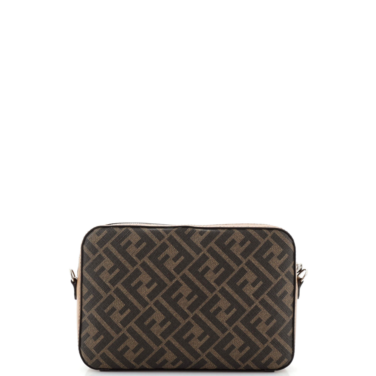 Fendi Camera Case Bag Zucca Coated Canvas and Leather Small Brown 25859217