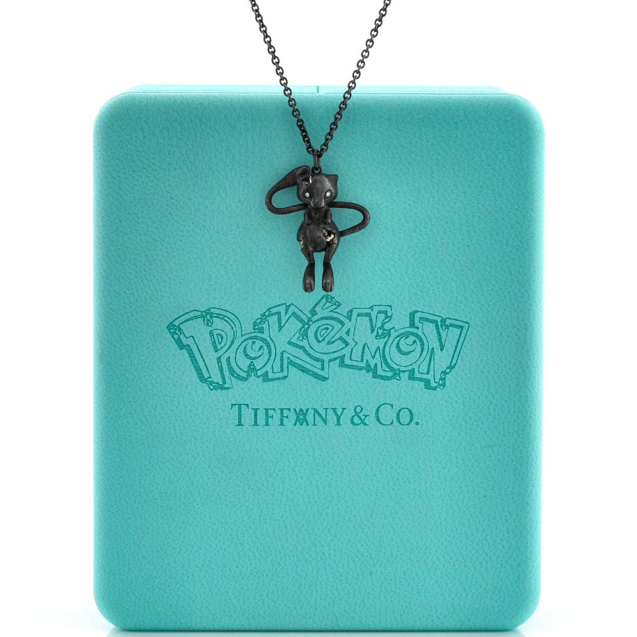 Tiffany & Co. x Arsham Studio Pokémon Mew Pendant Necklace Oxidized ...