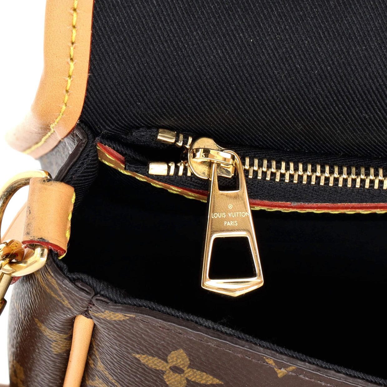 Louis Vuitton Diane NM Handbag Monogram Canvas Brown 2632991