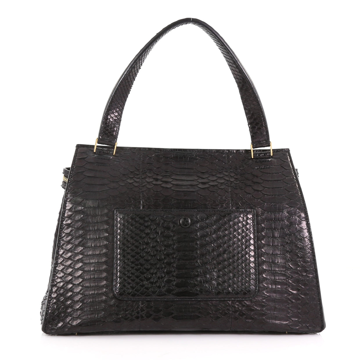 Buy Celine Edge Bag Python Medium Black 3769031