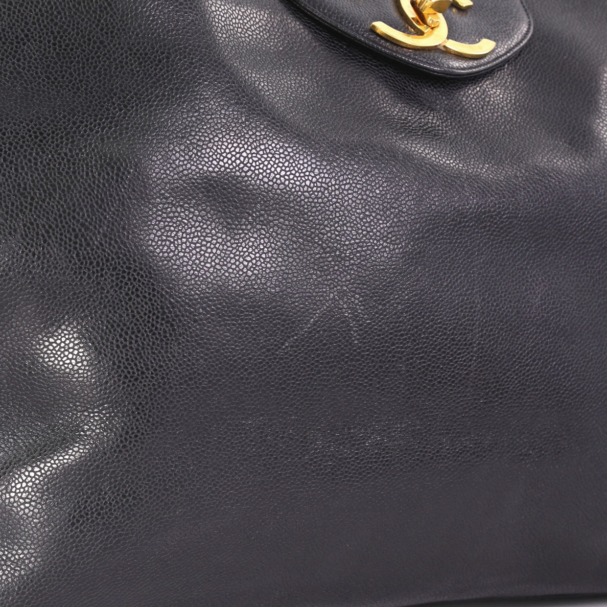 Chanel Vintage Supermodel Weekender Bag Caviar Large Black 38218222