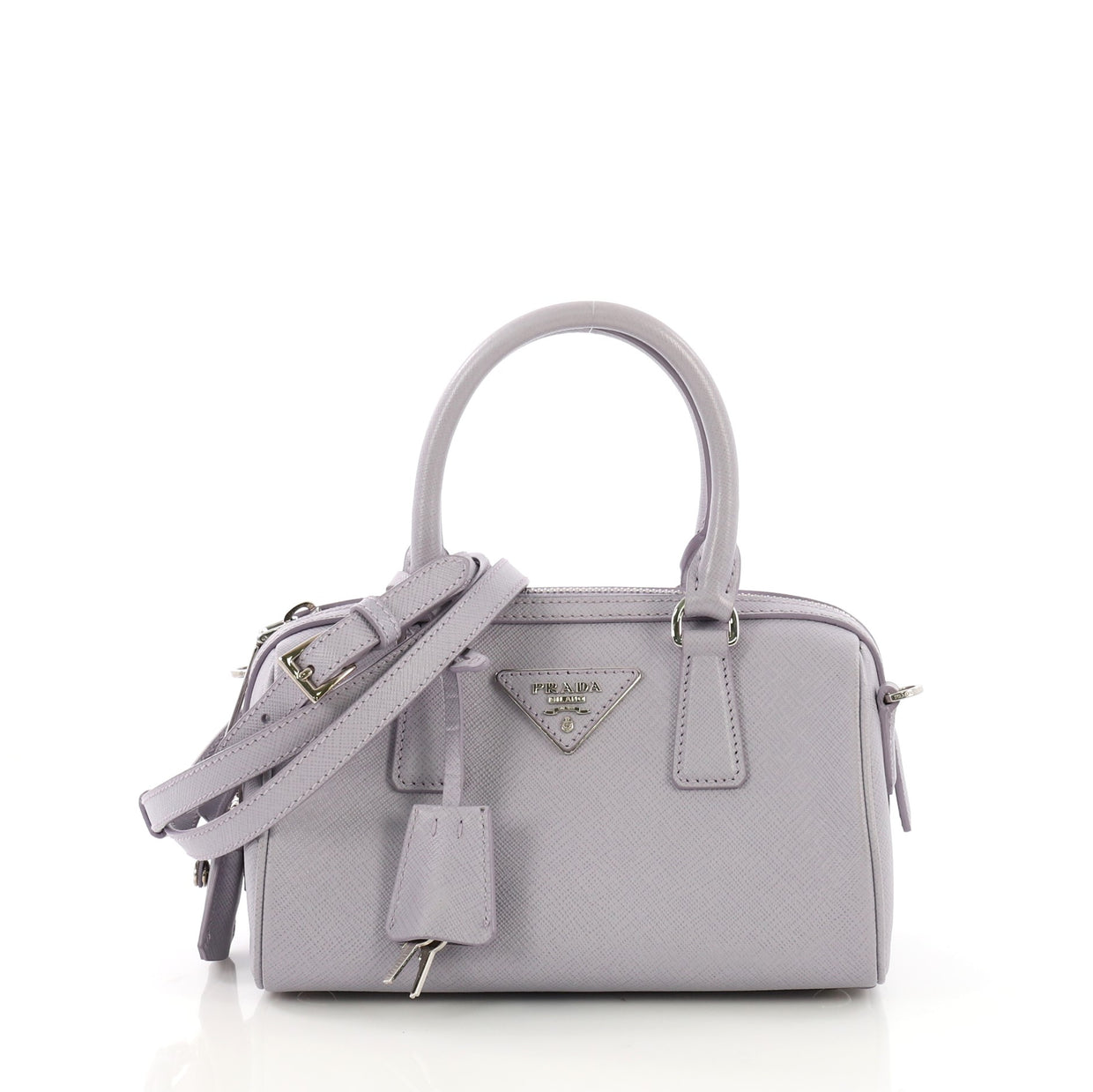 Prada Lux Convertible Boston Bag Saffiano Leather Small 4056899