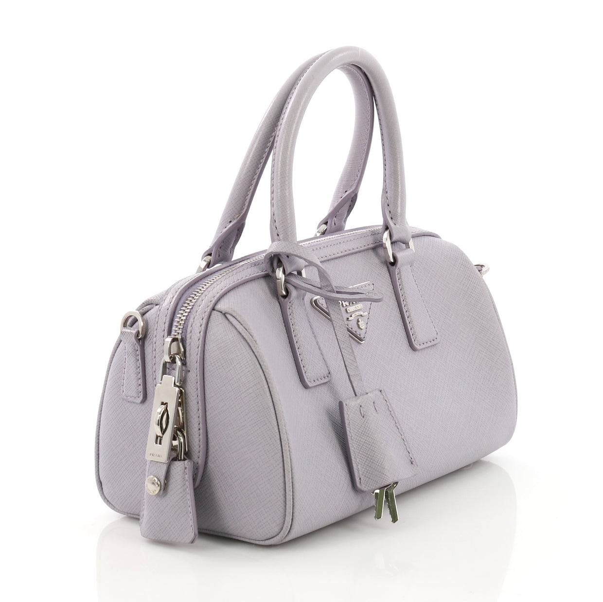 Prada Lux Convertible Boston Bag Saffiano Leather Small 4056899