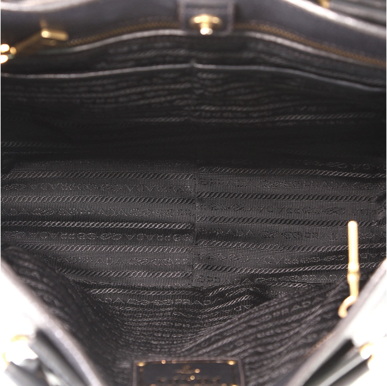 Prada Front Pocket Convertible Tote Vitello Daino Large 413111