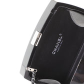 Chanel Compact Powder Minaudiere Plexiglass Black 422263