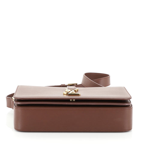 Saint Laurent Classic Monogram Universite Bag Leather Medium Brown 4592223