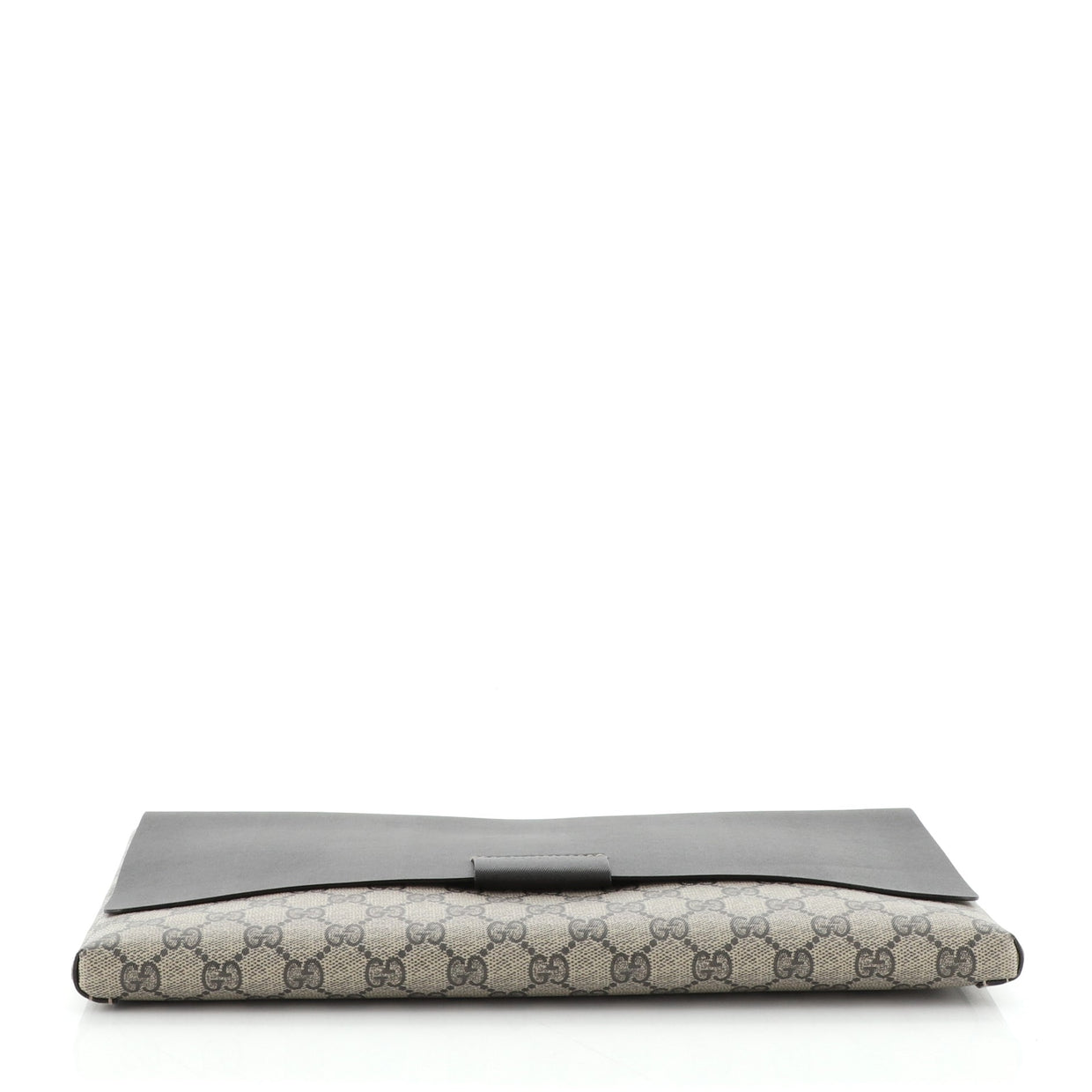 Gucci Envelope Clutch GG Canvas and Leather Large Clear 5639763