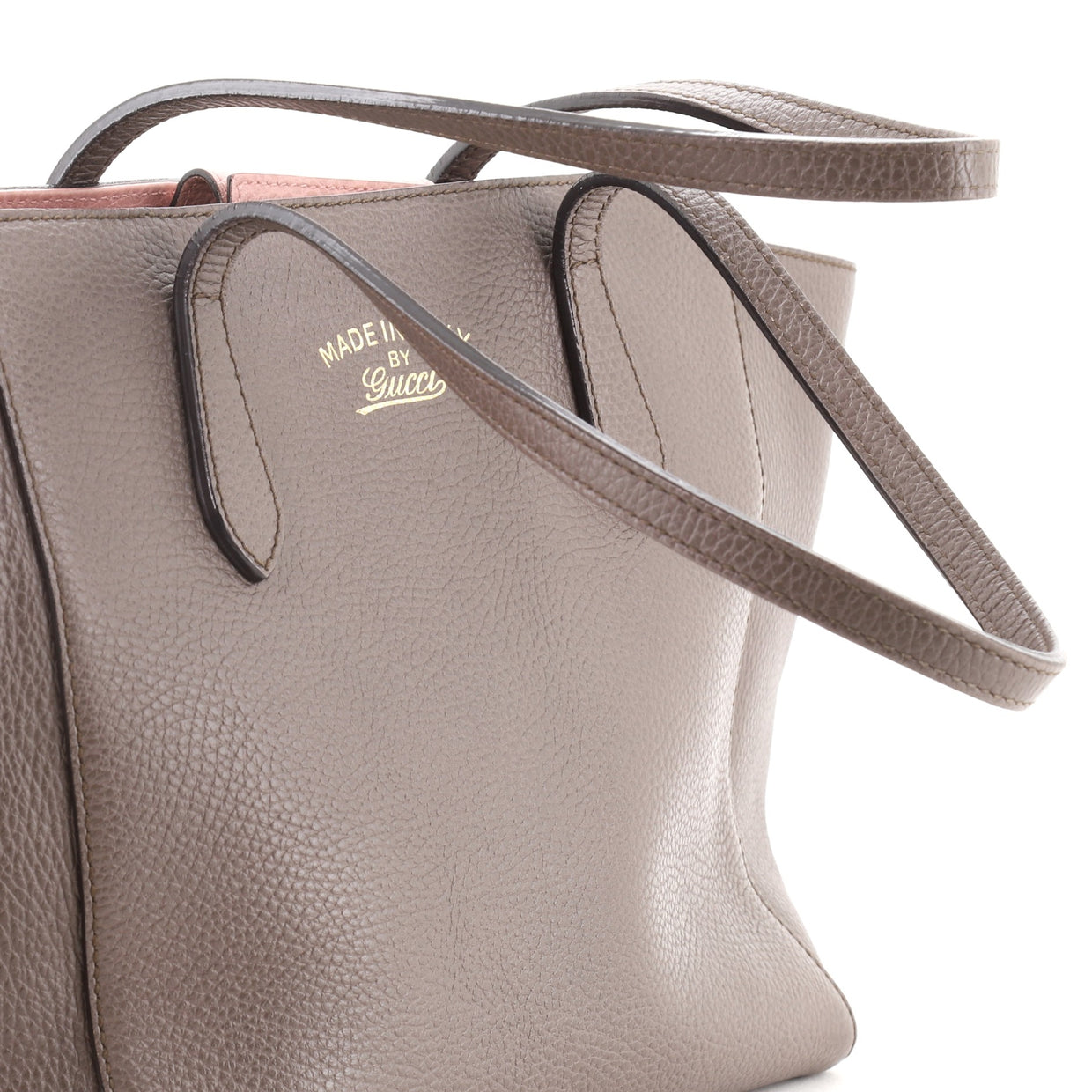 Gucci Swing Tote Leather Small Neutral 60399429